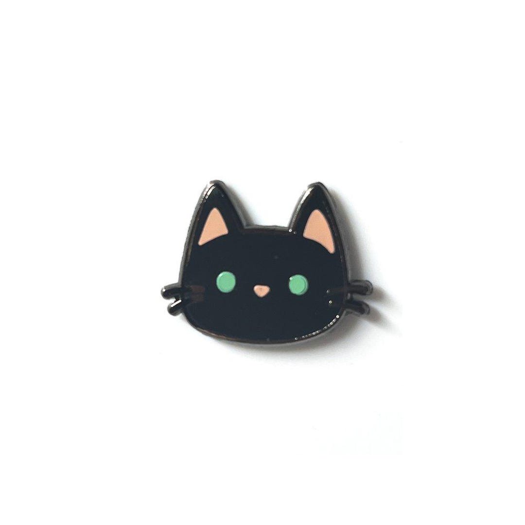 Black Cat Enamel Pin | Cute Hard Enamel Pin | Pet Pin | Adorable ...
