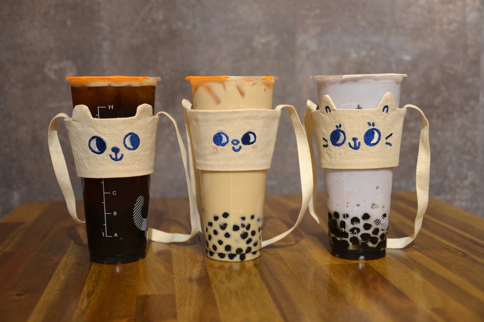 Cute Fabric Cup Carrier Boba Holder Bubble Tea Holder - Etsy