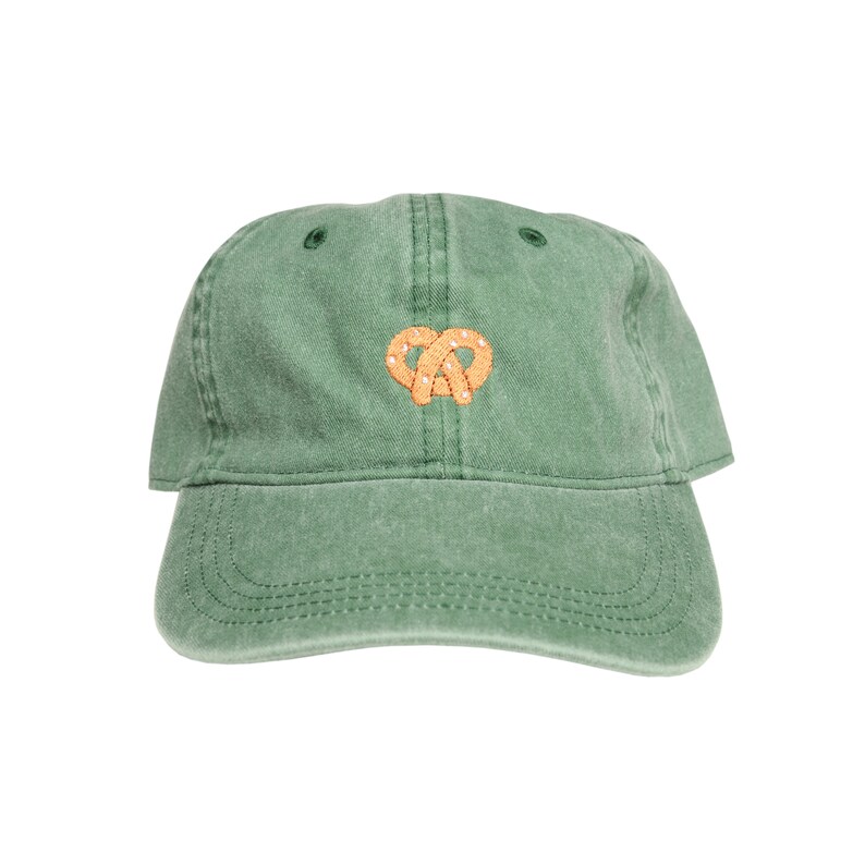 Embroidered Pretzel Hat Custom Colors Unisex 6-panel - Etsy
