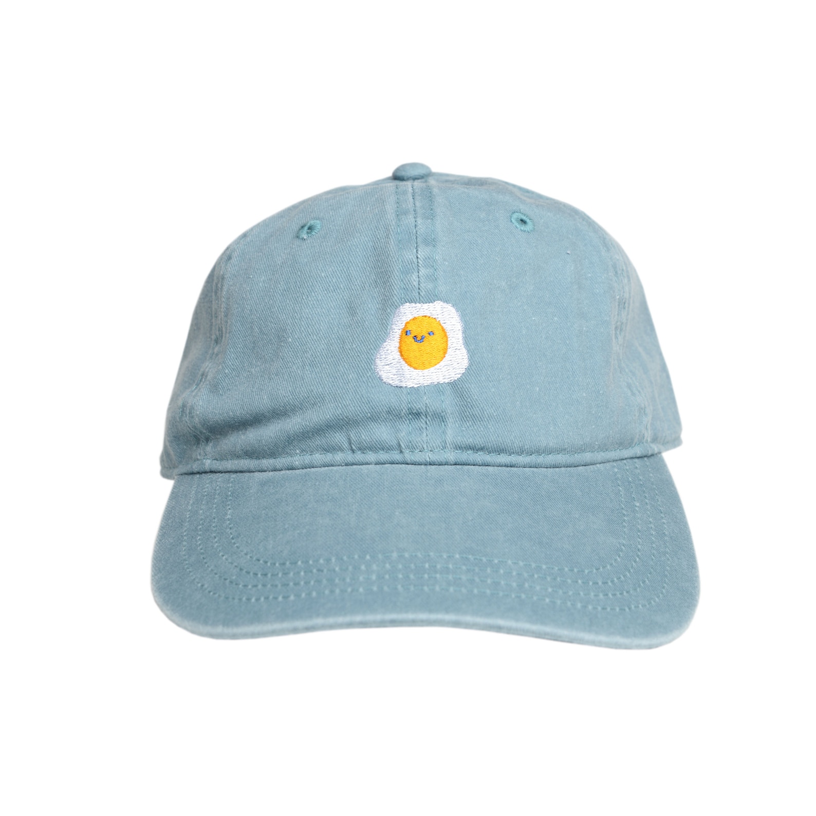 Embroidered Egg Hat | Fried Egg | Breakfast Food| Custom Colors ...
