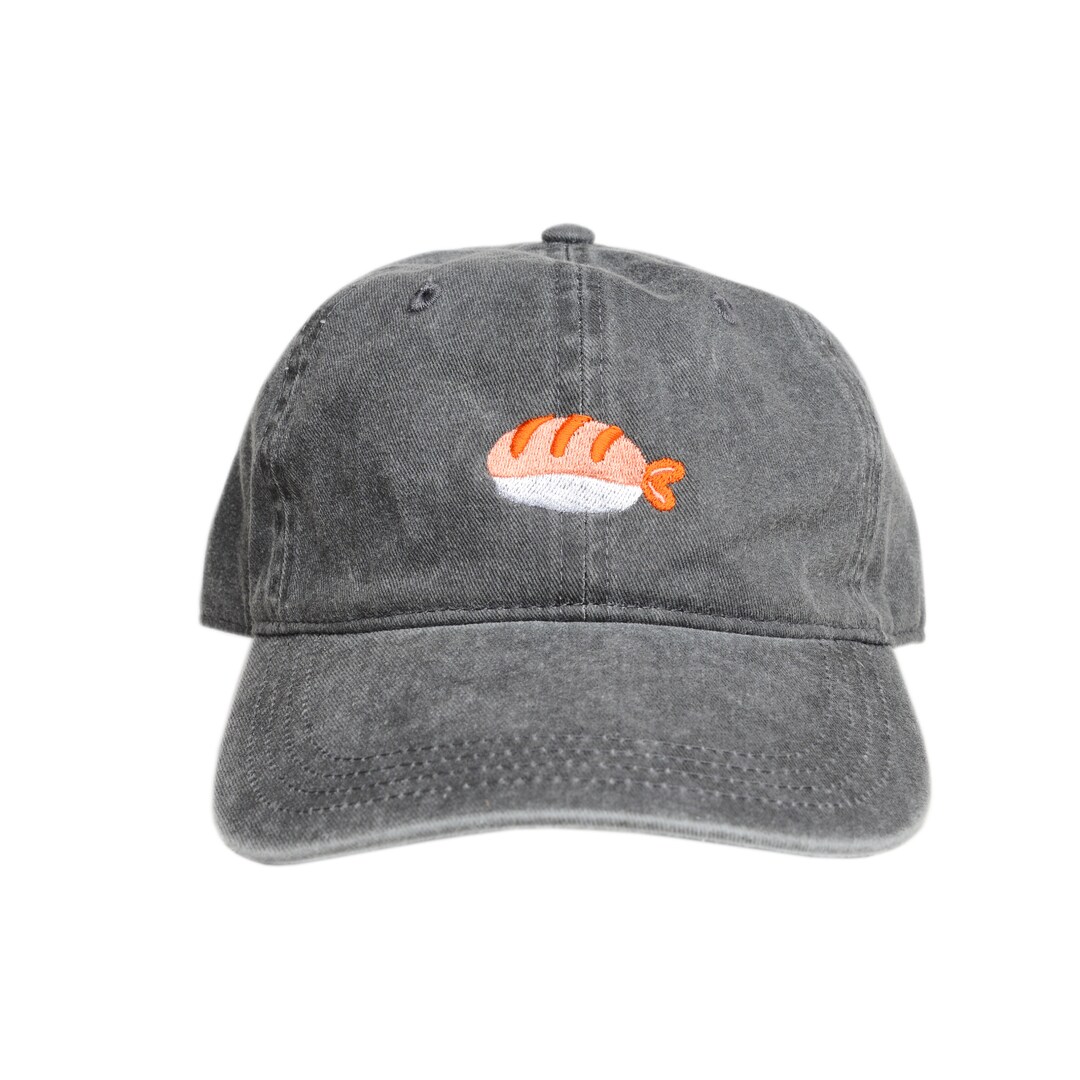 Embroidered Shrimp Nigiri Hat | Custom Colors | Unisex | 6-panel ...
