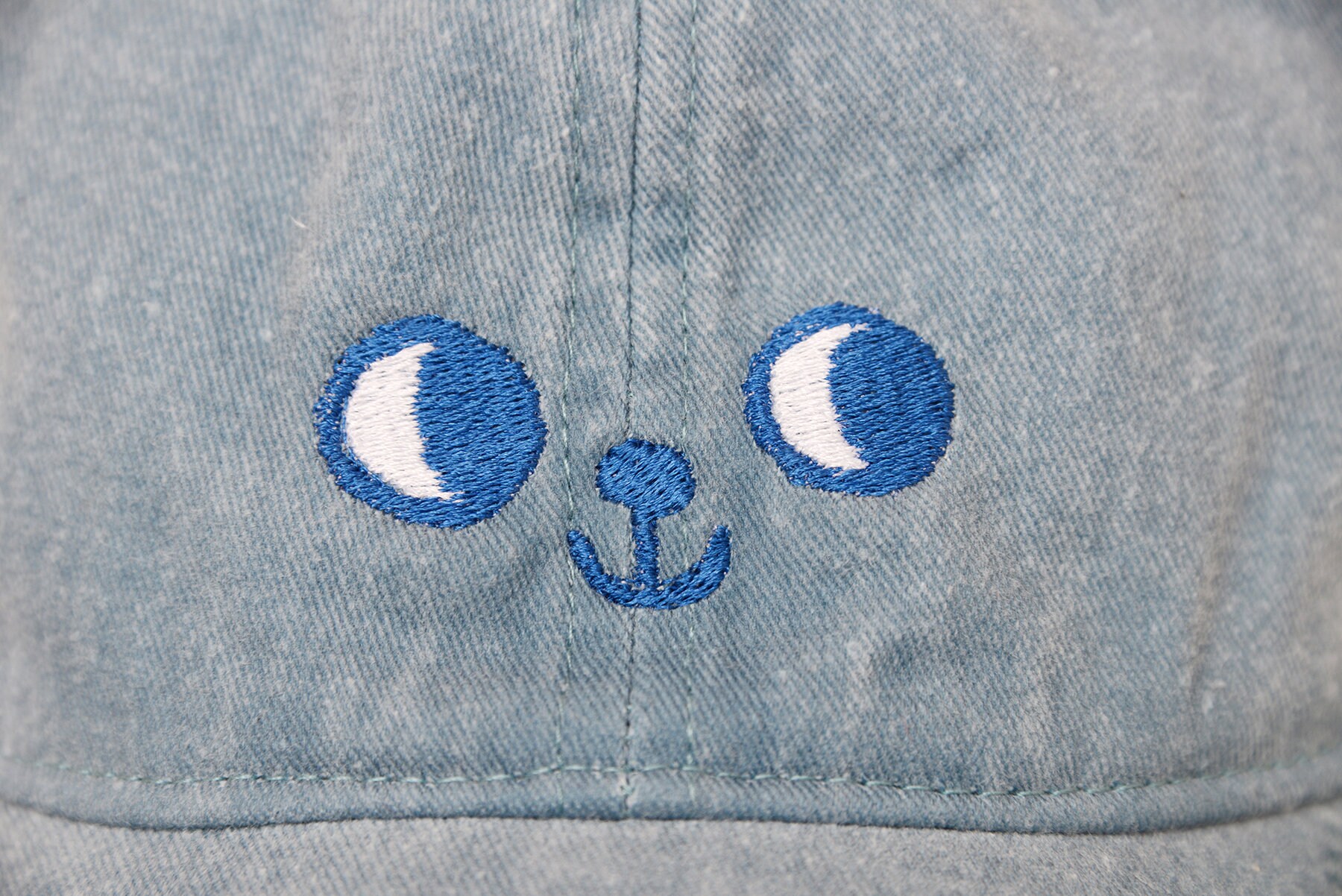 Embroidered Bear Face Hat Custom Colors Unisex 6-panel | Etsy