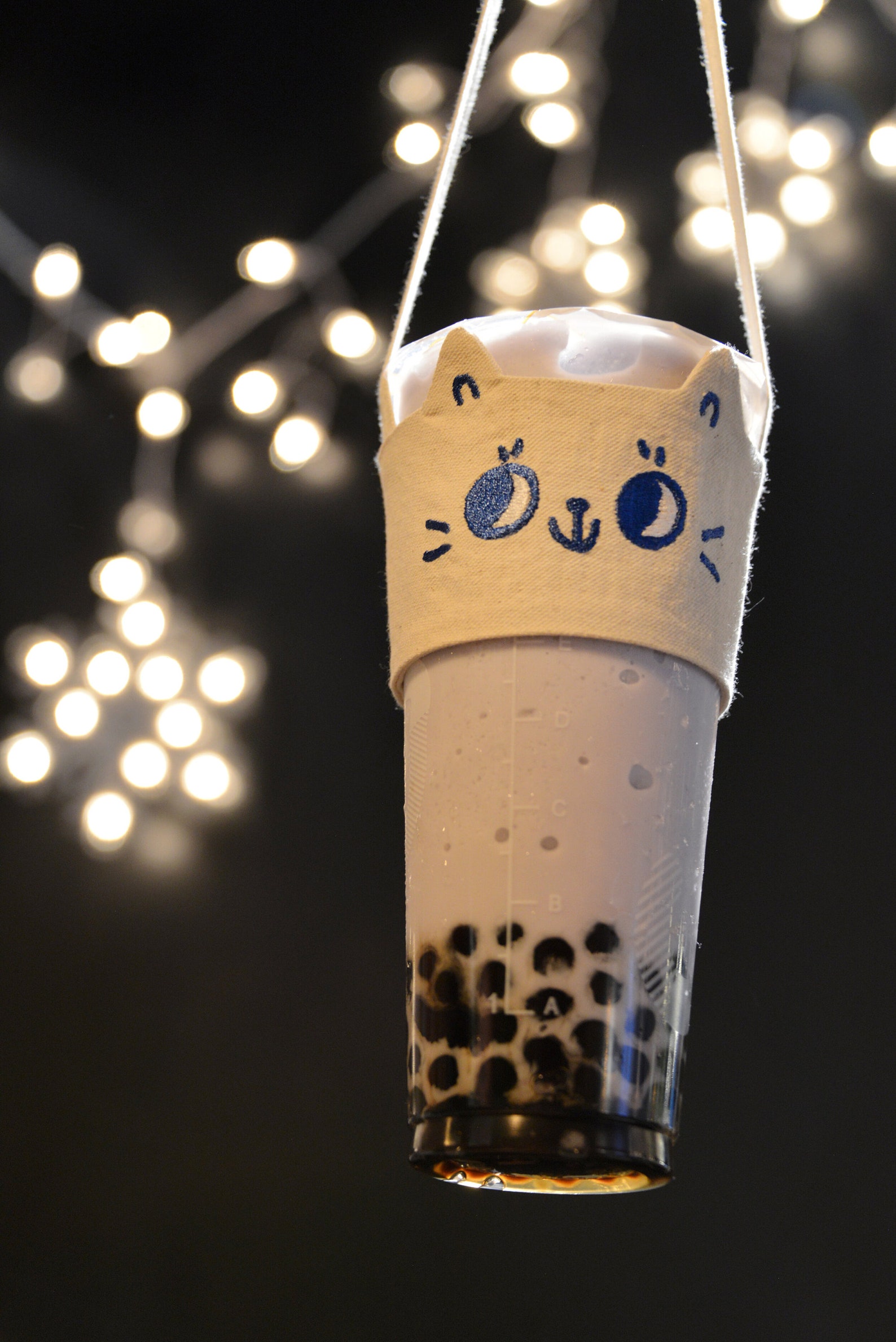 Cute Fabric Cup Carrier Boba Holder Bubble Tea Holder - Etsy