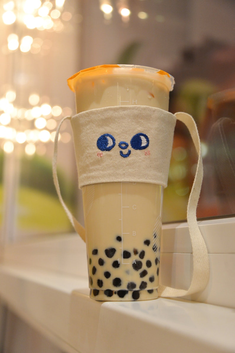 Cute Fabric Cup Carrier Boba Holder Bubble Tea Holder | Etsy