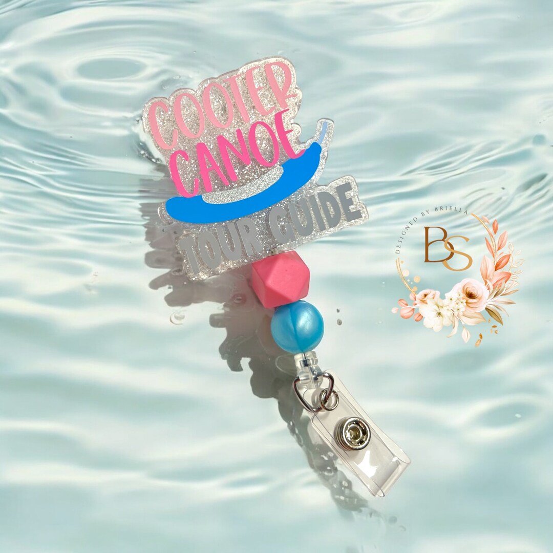 Cooter Canoe Badge Reel, Tour Guide, Purewick, Catheter, Funny, Urology ...