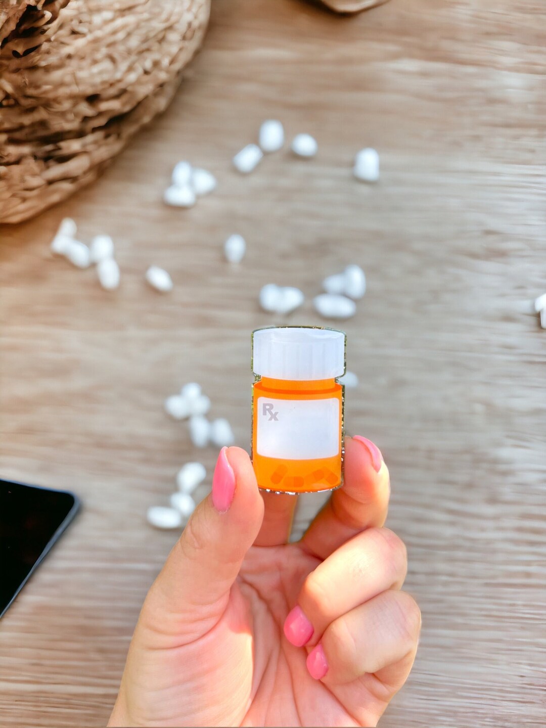 Prescription Badge Reels, Bottle Service, Pharmacy, Pill Bottle ...