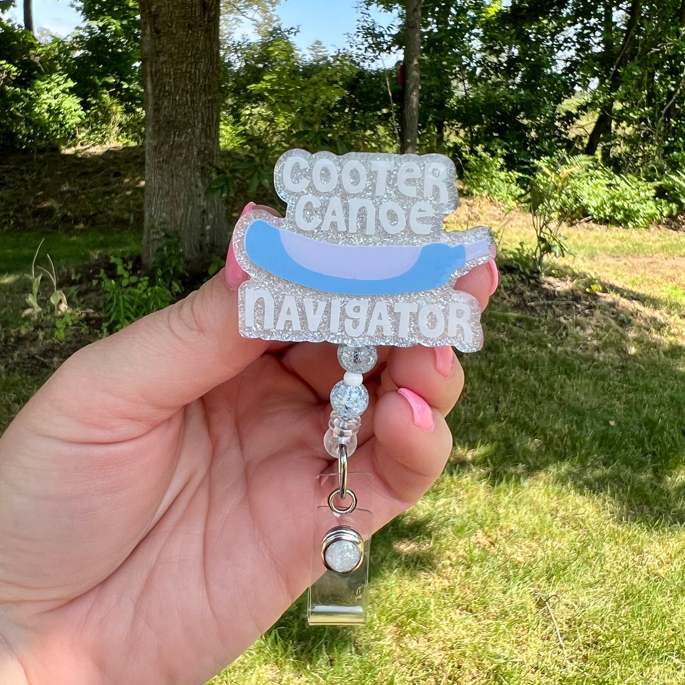 Cooter Canoe Badge Reel, Tour Guide, Purewick, Catheter, Funny, Urology ...