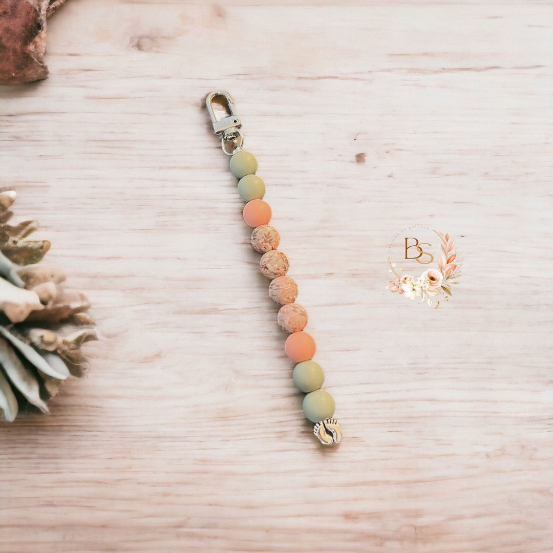 Delicate Floral Cervical Dilation Beads, Badge Reel Accessories, Labor ...