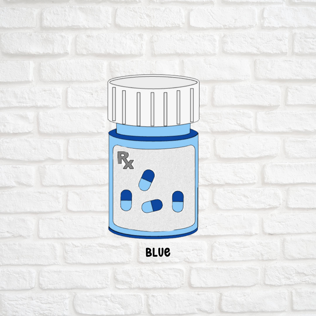 Shaker Medication Badge Reel, Bottle Service, Prescription, Pharmacy ...