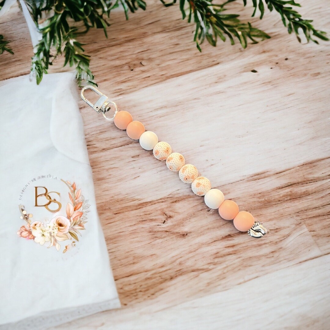 Poppy Floral Cervical Dilation Beads, Badge Reel Accessories, Labor ...