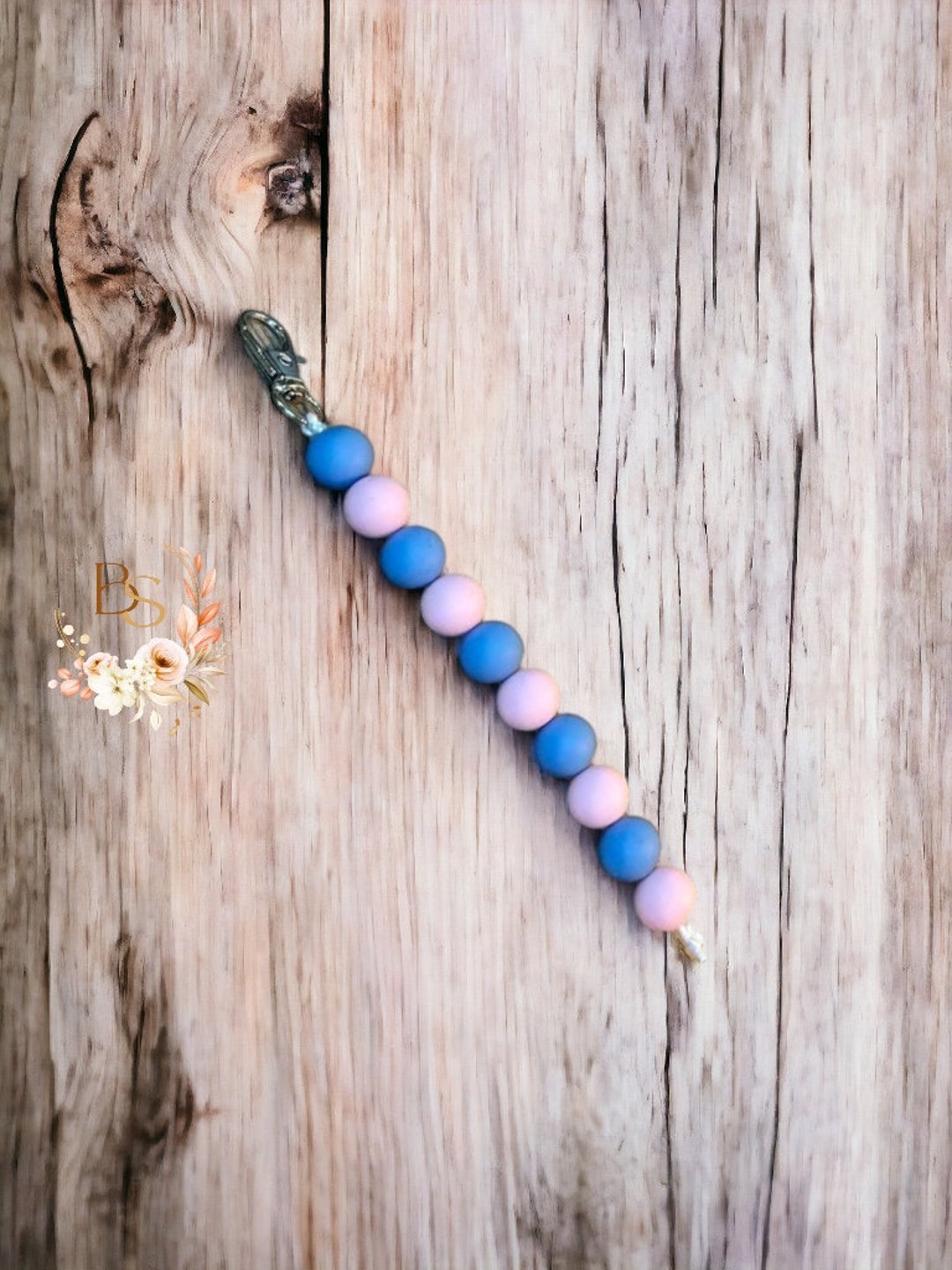 Pink and Blue Cervical Dilation Beads, Badge Reel Accessories, Labor ...