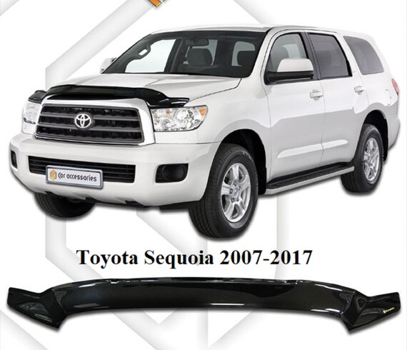 Bug Shield Full Hood Deflector For Toyota Sequoia 2007 2017 Etsy