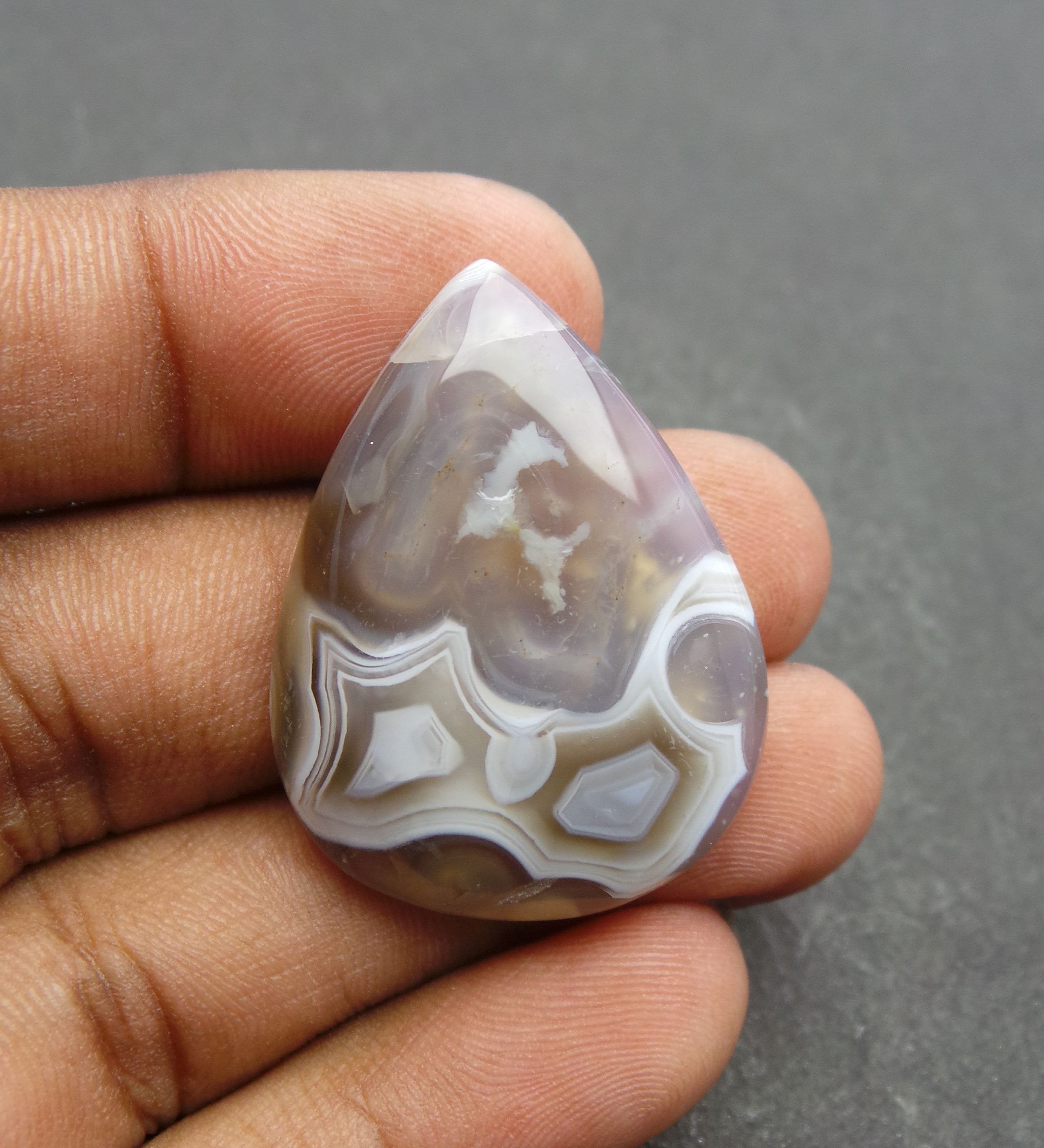 Botswana Agate Gemstone Cabochon-Botswana Agate | Etsy