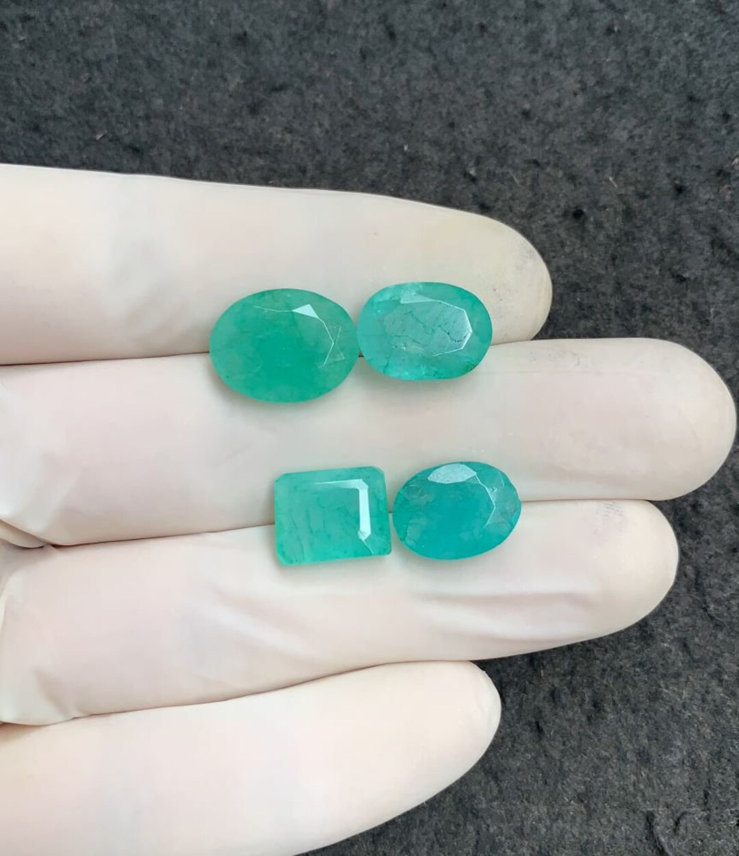 Amazing Beryl Gemstone Natural Beryl Faceted Cut Mix Shape Gemstone 12 ...