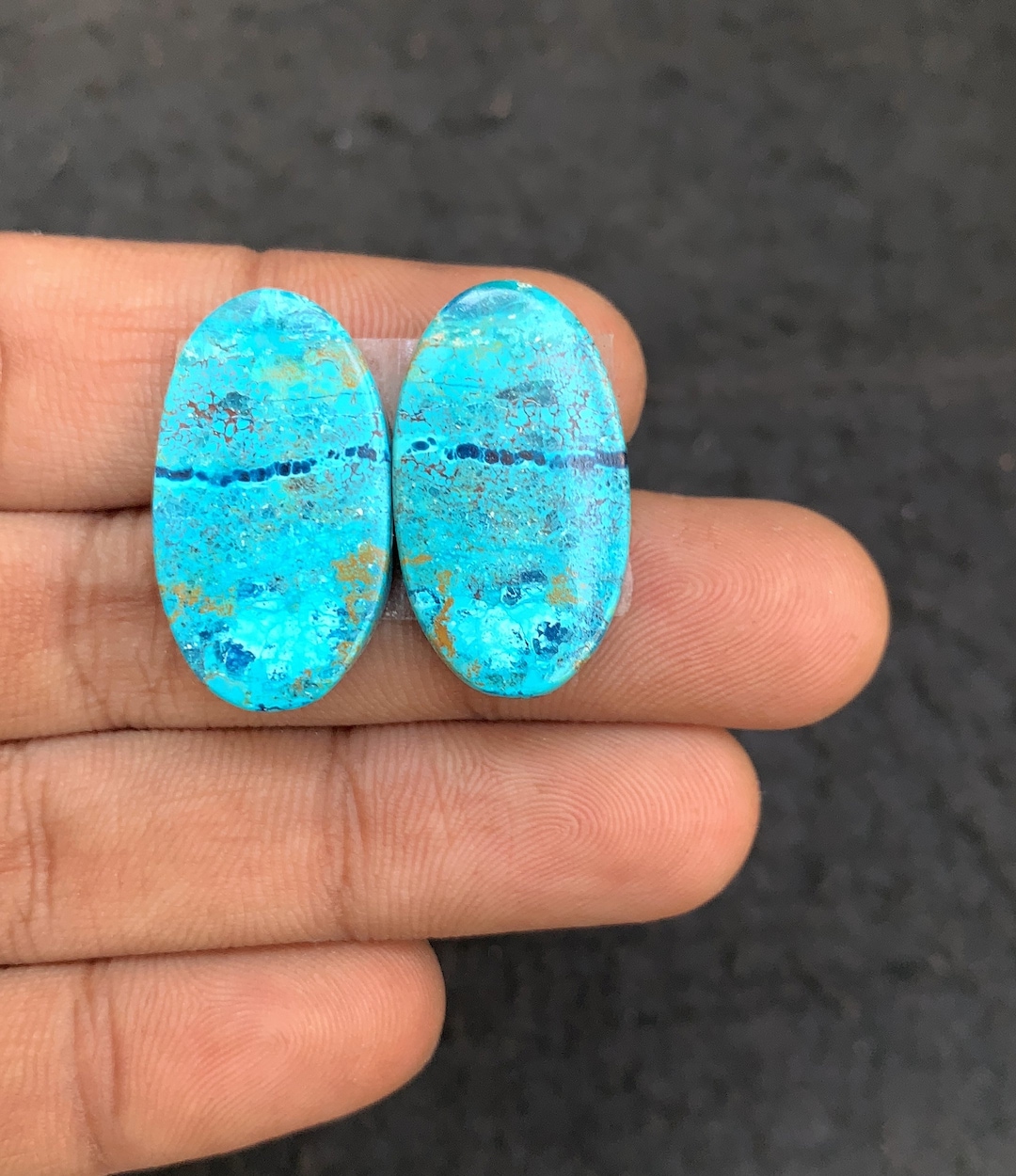 Shattuckite Gemstone Natural Shattuckite Smooth Oval Shape - Etsy