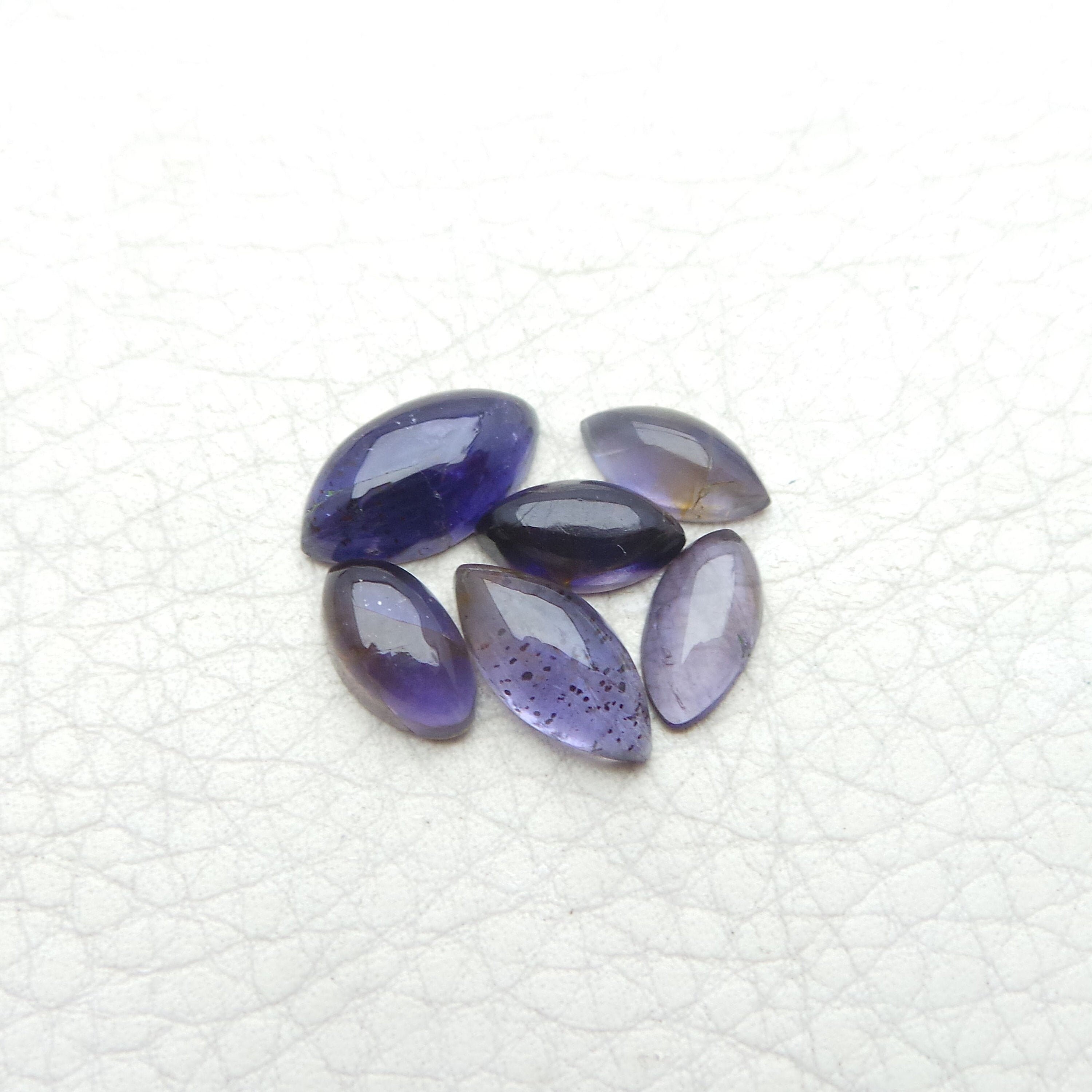 Iolite Gemstone Cabochon-Iolite Cabochon-Natural Iolite Smooth | Etsy