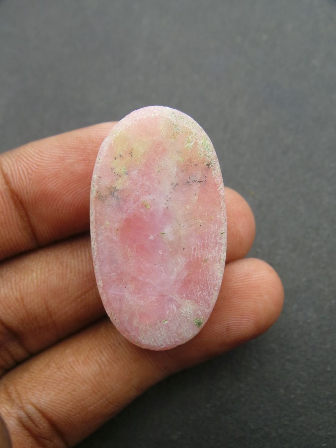 Peruvian Pink Opal Oval Cabochon-pink Opal Cabochons-natural | Etsy
