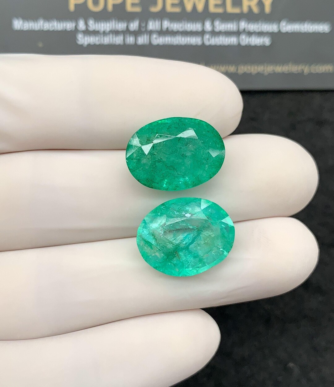 Natural Beryl Gemstone Faceted Cut Oval Shape High Quality Loose ...