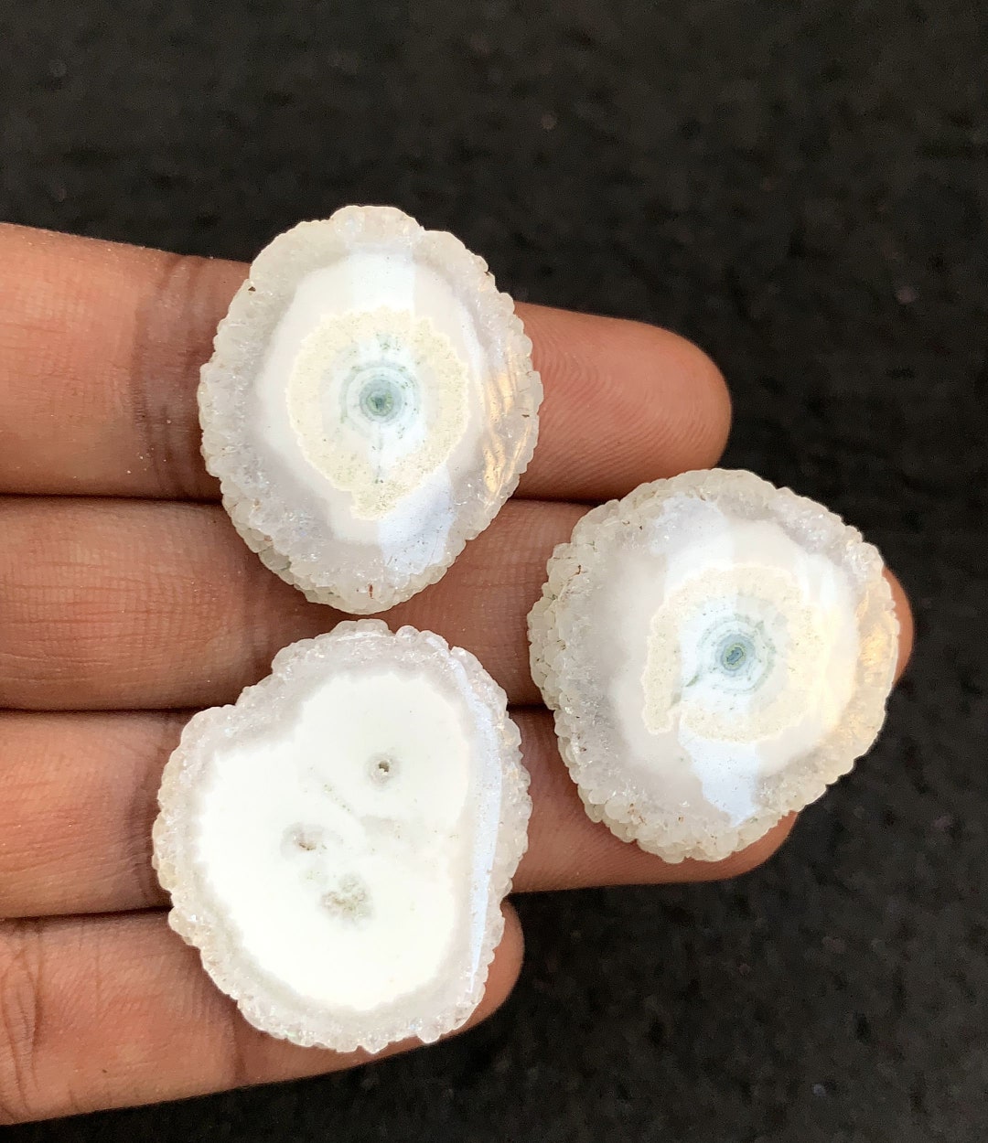 Solar Quartz Gemstone Natural Solar Quartz Smooth Fancy Shape Cabochons ...