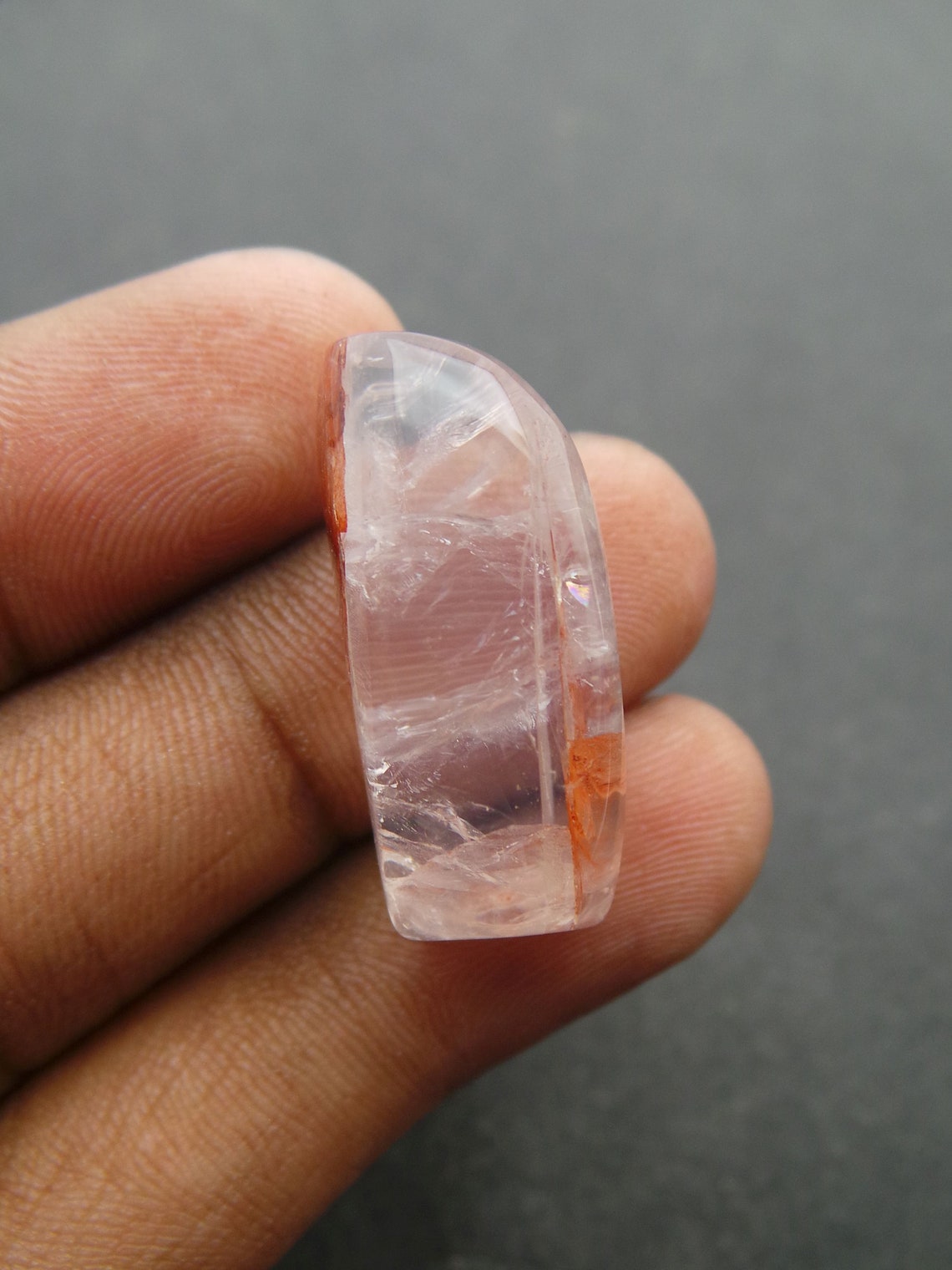 Cherry Quartz Gemstone Cabochon-Cherry Quartz Cabochon-Natural | Etsy