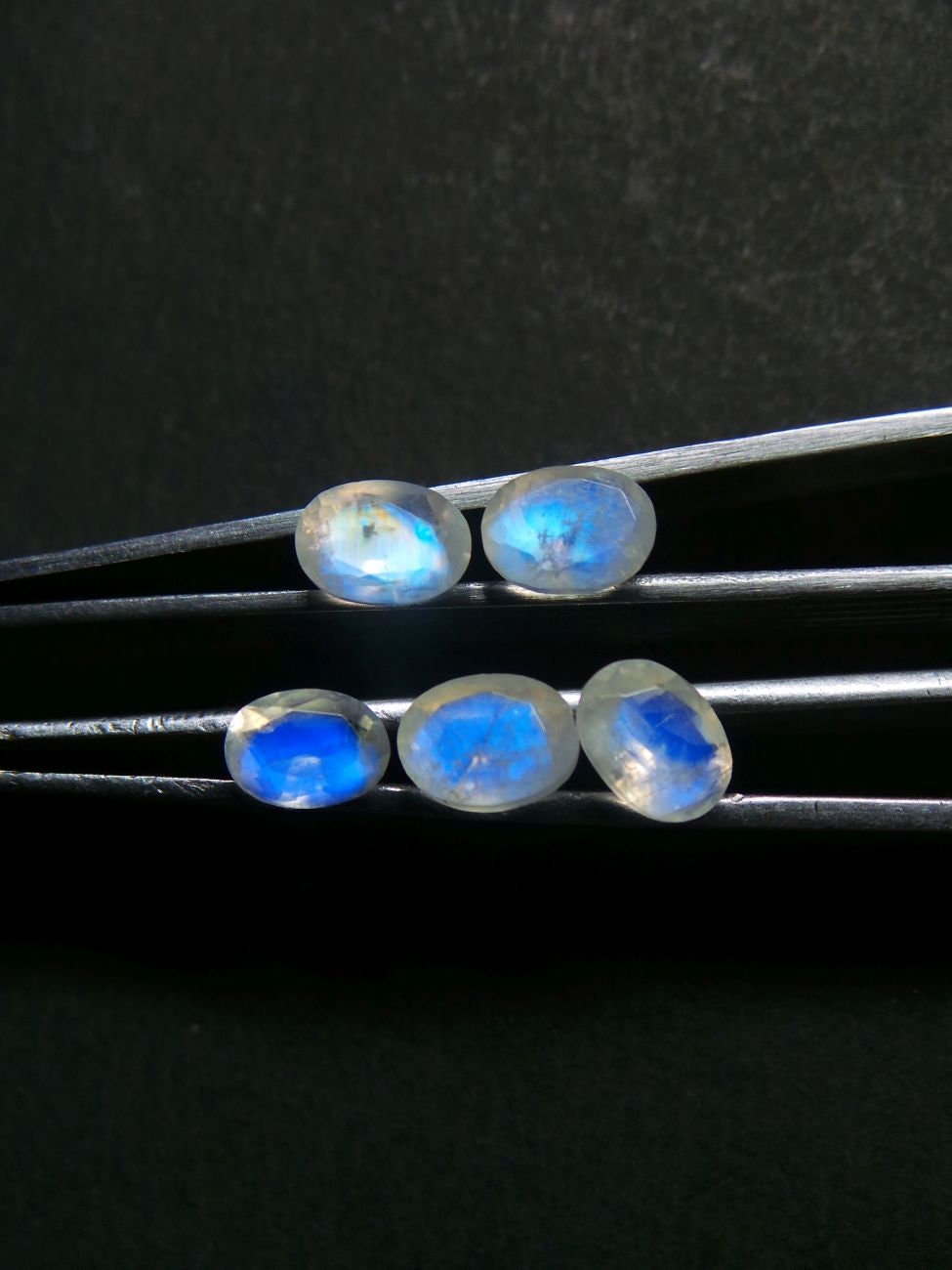 Rainbow Moonstone Cut Gemstone-moonstone Cut Stones-natural | Etsy