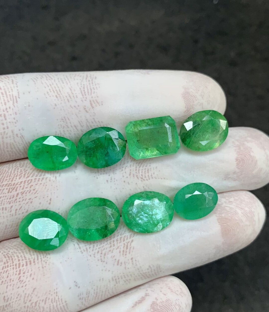 Natural Beryl Faceted Cut Mix Shape High Quality Gemstone for Jewelry ...