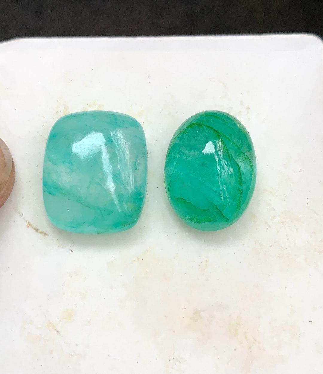 Amazing Beryl Gemstone Natural Beryl Smooth Mix Shape Cabochons ...