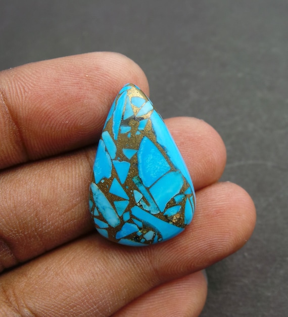 Copper Turquoise Gemstone Cabochon-Copper Turquoise | Etsy