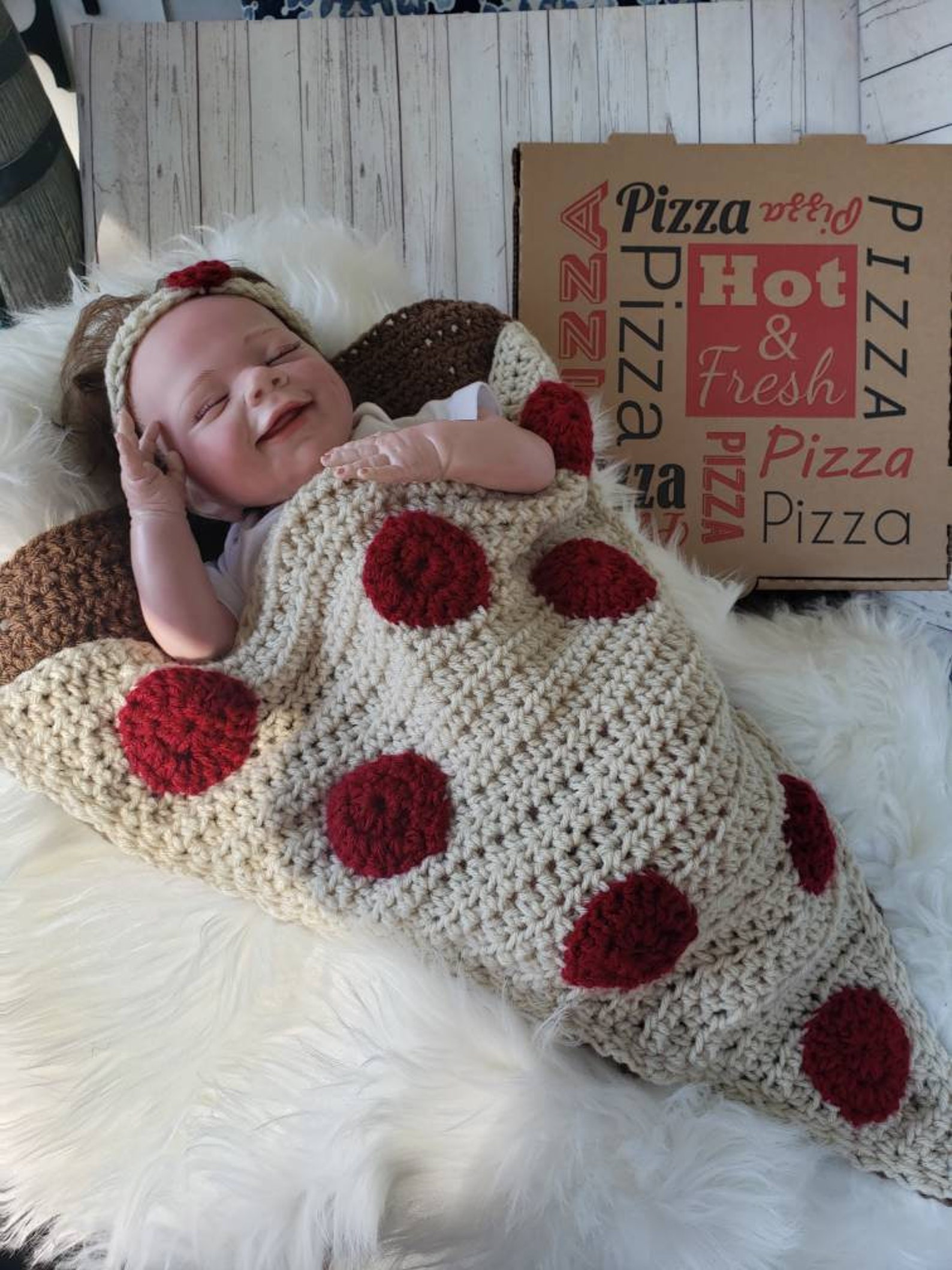 Pizza Baby Cocoon - Etsy