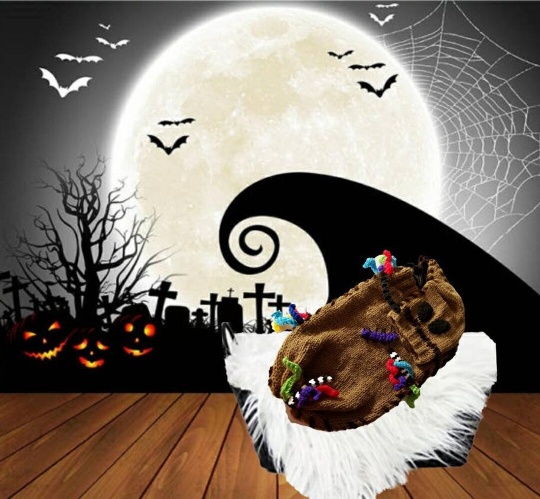 Oogie Boogie Baby Costume ,oogie Boogie Baby Outfits ,newborn Halloween ...