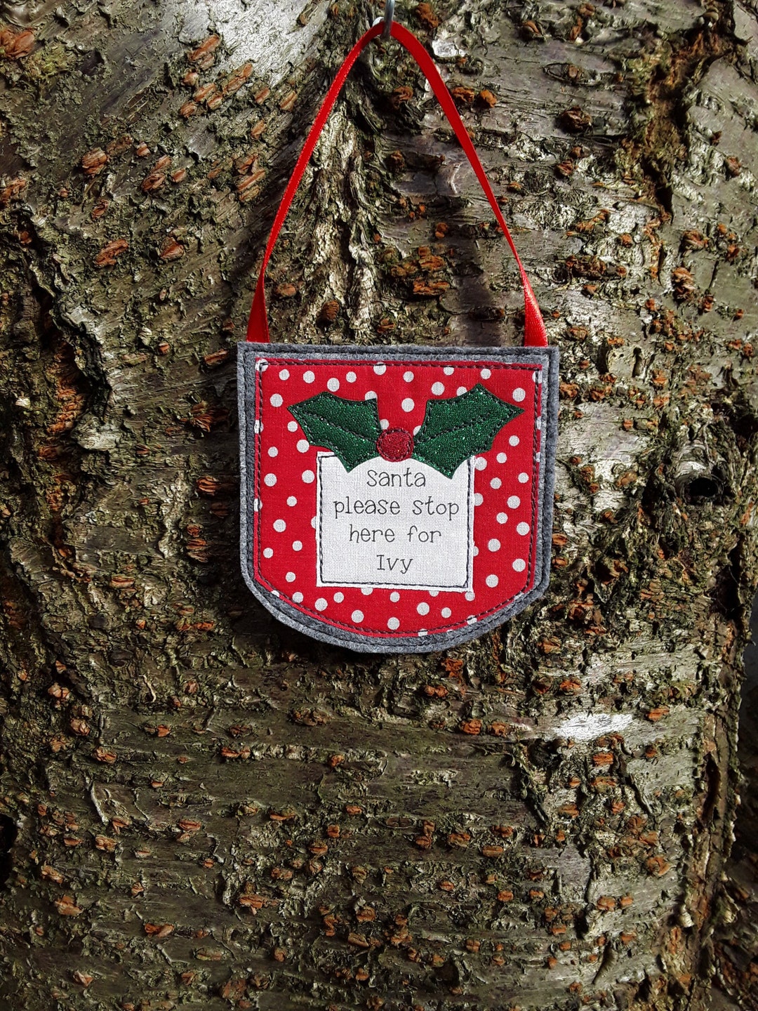Personalised Handmade Child Christmas Decoration Christmas Gifting ...