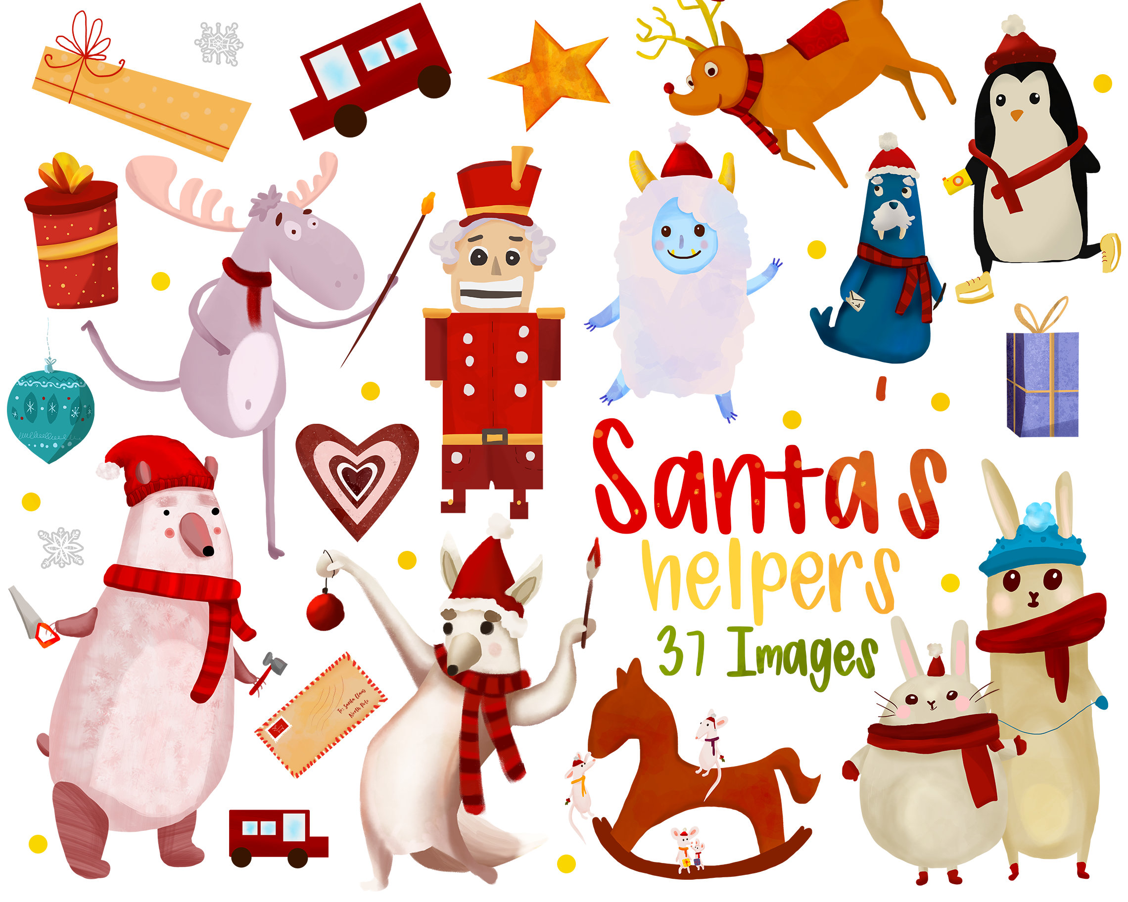Santa Clipart For Kids