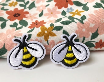 Crown Bee Iron on Patch/bee With Crown Patch ,embroidered Patches,cute Queen Bee Sew on Patch ...