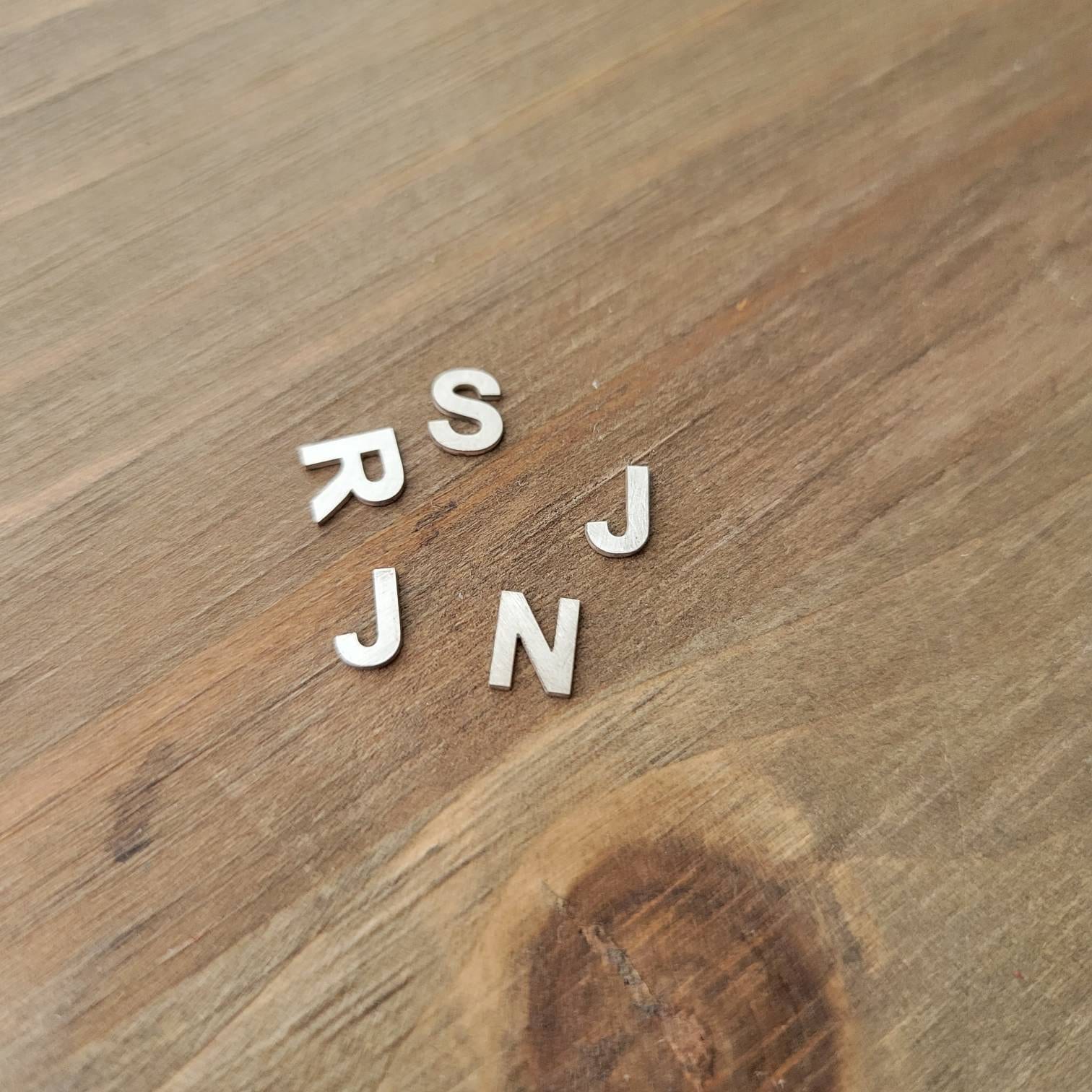 Sterling Silver Alphabet, Letter Components, Letter Charms, Best Seller ...