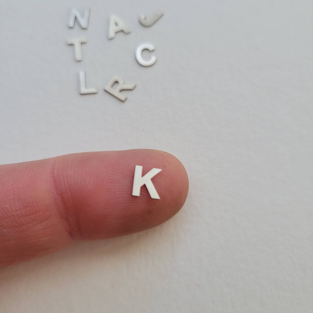 Sterling Silver Alphabet, Letter Components, Letter Charms, Best Seller ...