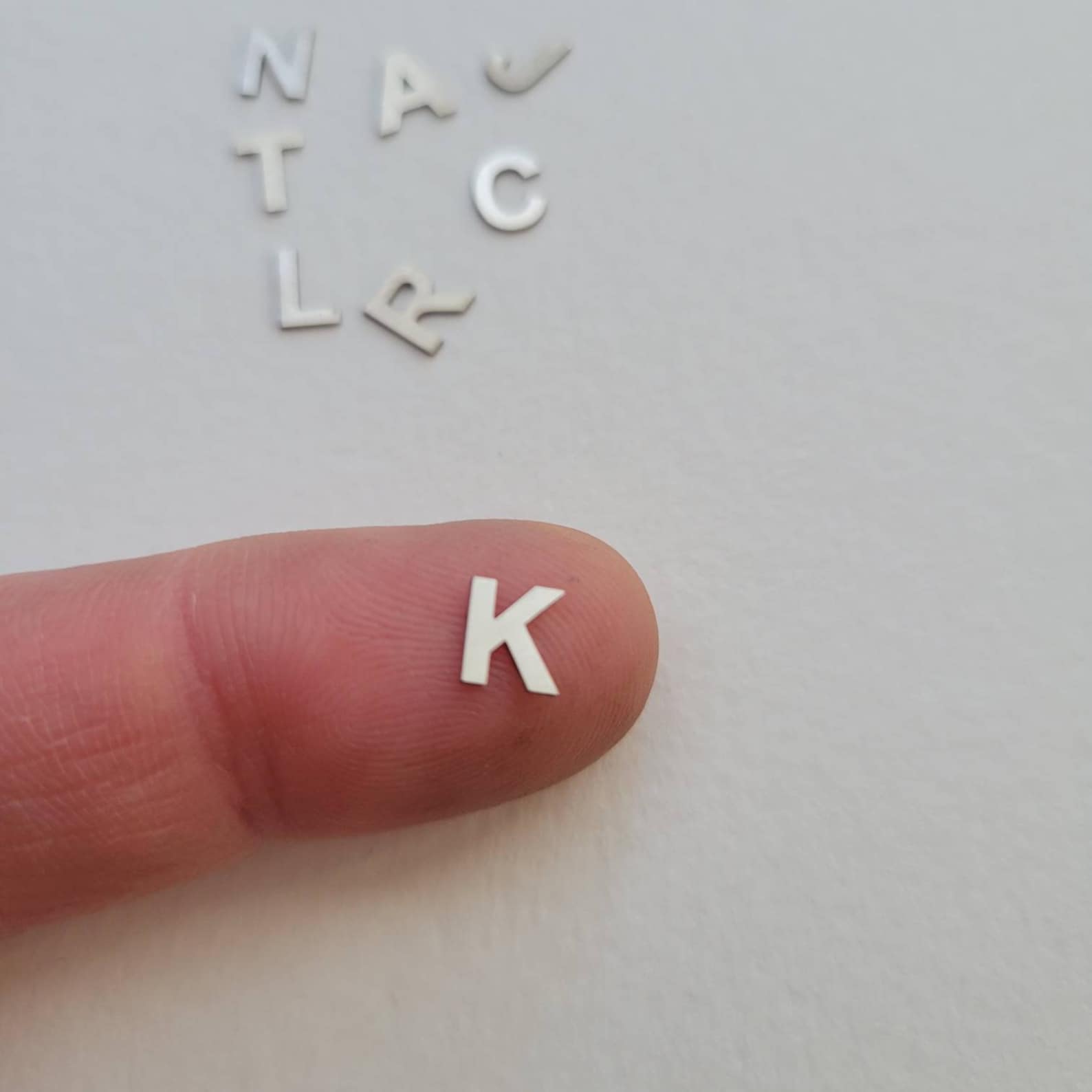 Sterling Silver Alphabet, Letter Components, Letter Charms, Best Seller ...