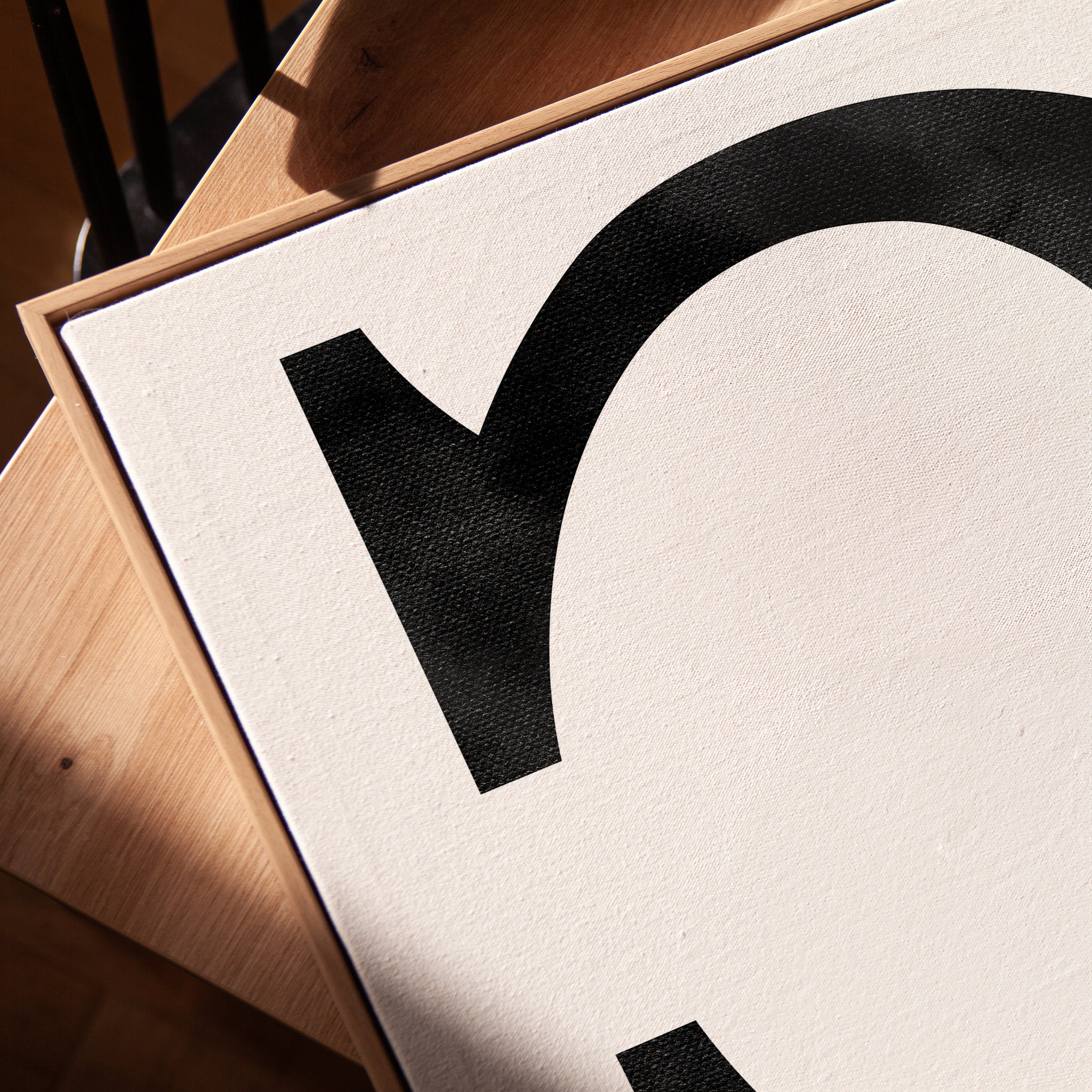 Letter C Watercolour Print, Digital Download, Black Watercolor, Modern ...