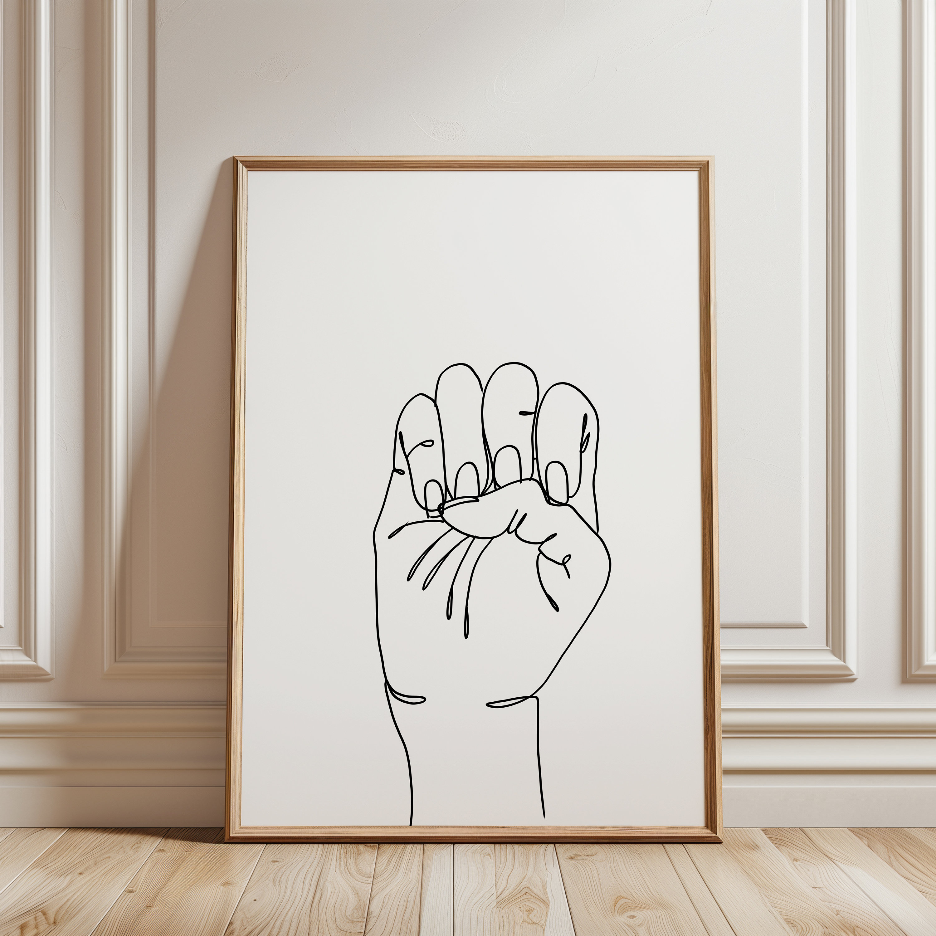 Sign Language, Letter E, Line Art, Alphabet, Asl, One Line, Wall Art ...