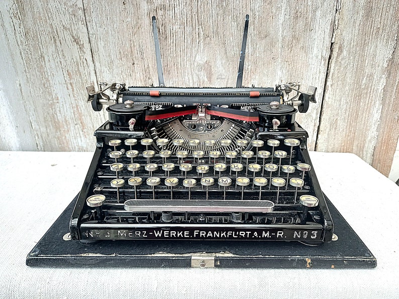 Rare Typewriter MERZ No. 3, 1930, Antique Typewriter for Collectors ...