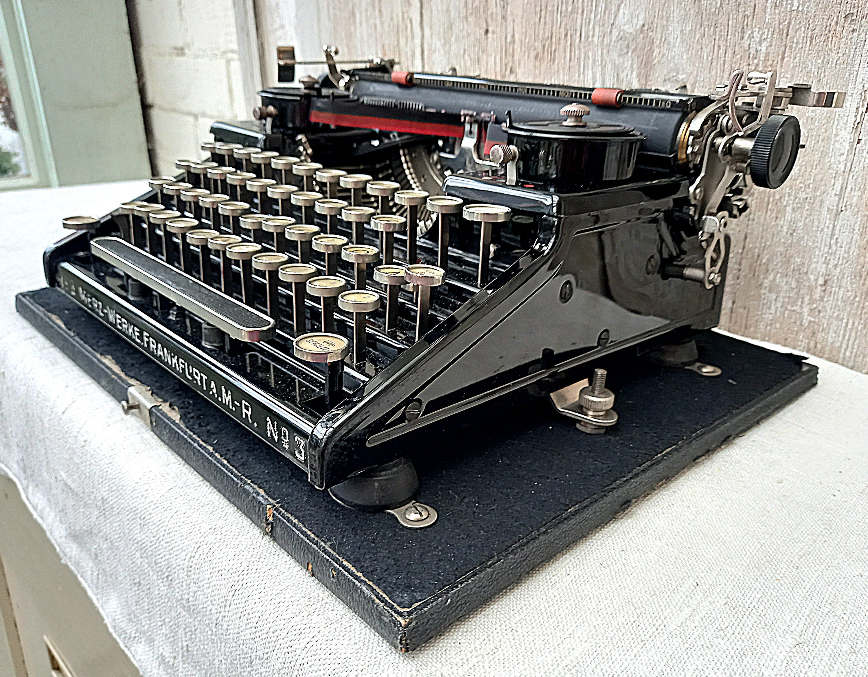 Rare Typewriter MERZ No. 3, 1930, Antique Typewriter for Collectors ...