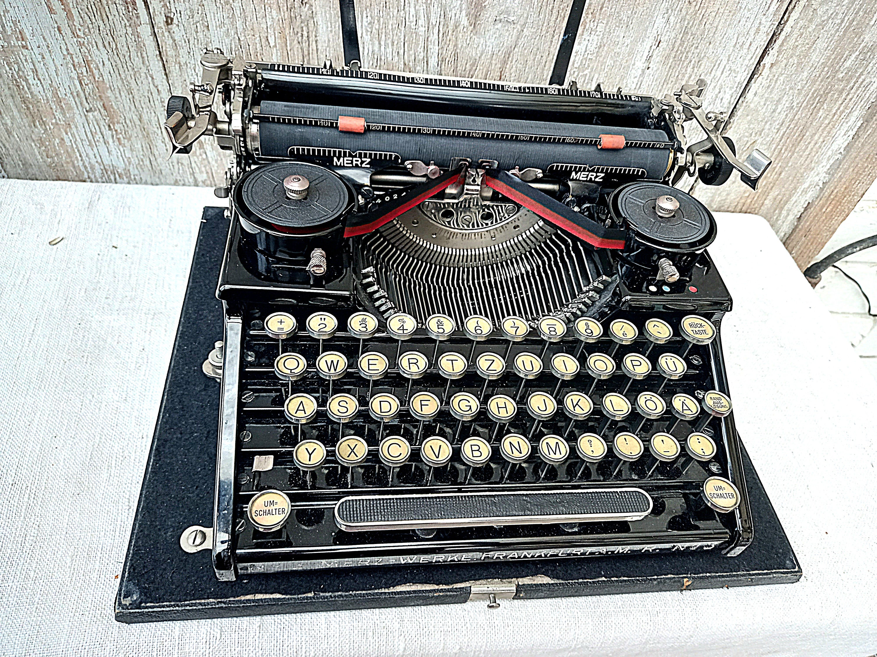 Rare Typewriter MERZ No. 3, 1930, Antique Typewriter for Collectors ...