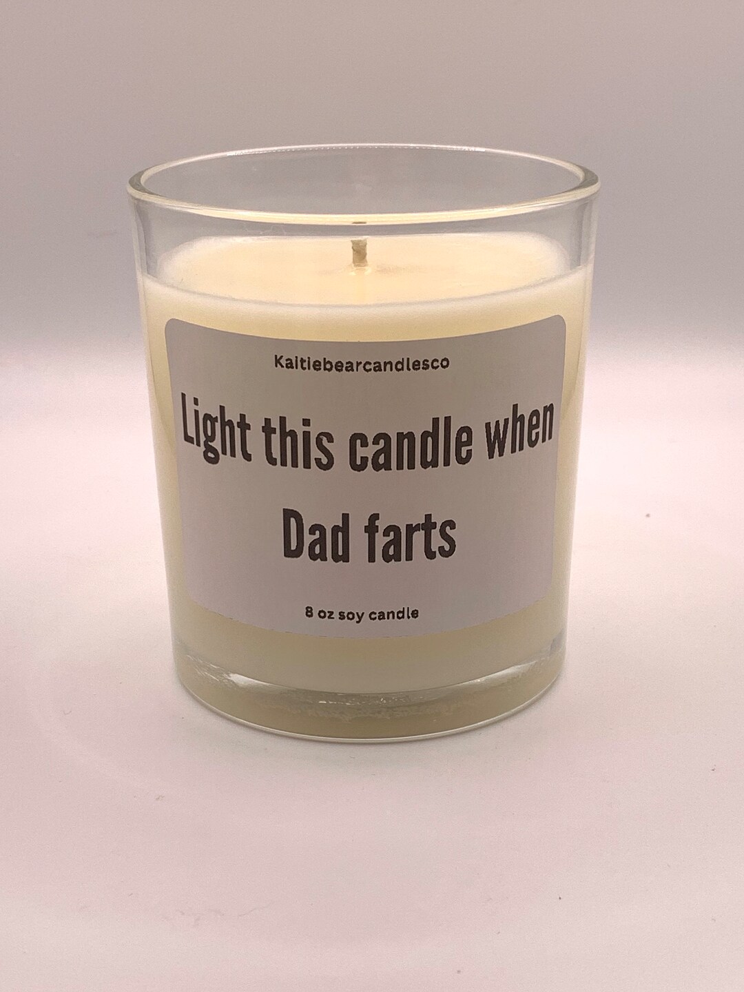 Light This Candle When Dad Farts Funny Soy Candle Fathers Day Gift ...