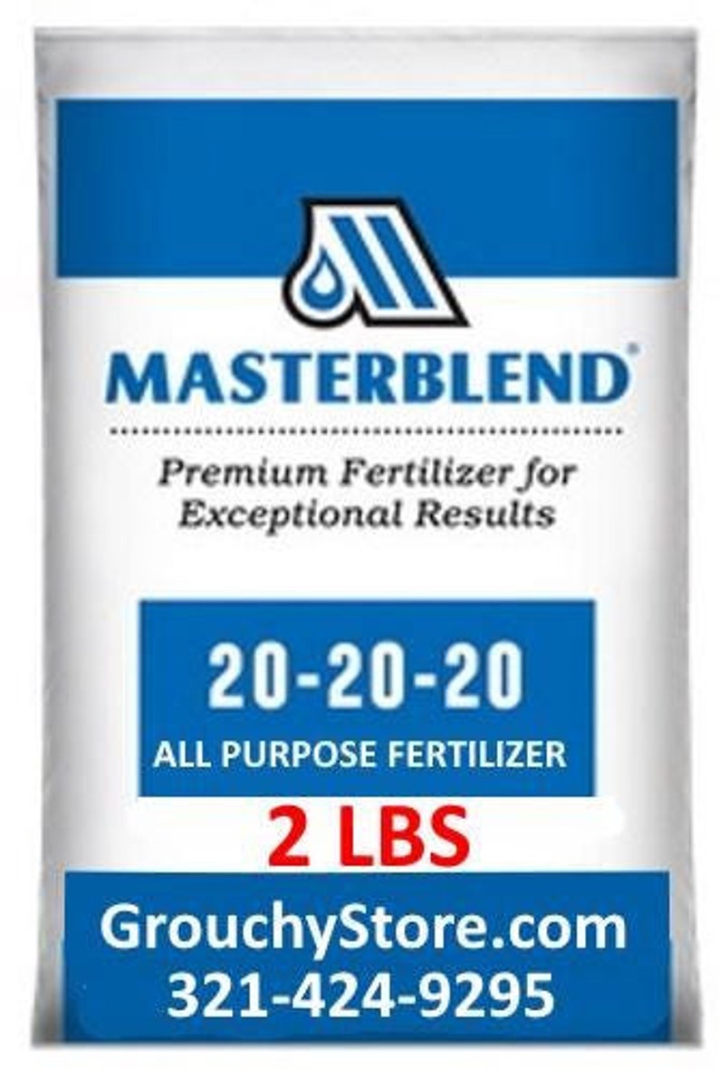 MASTERBLEND ® All Purpose 20-20-20 Single Step Fertilizer SHIPS FREE - Etsy