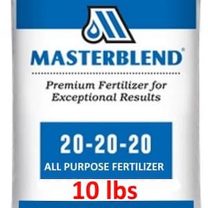 MASTERBLEND ® All Purpose 20-20-20 Single Step Fertilizer SHIPS FREE - Etsy