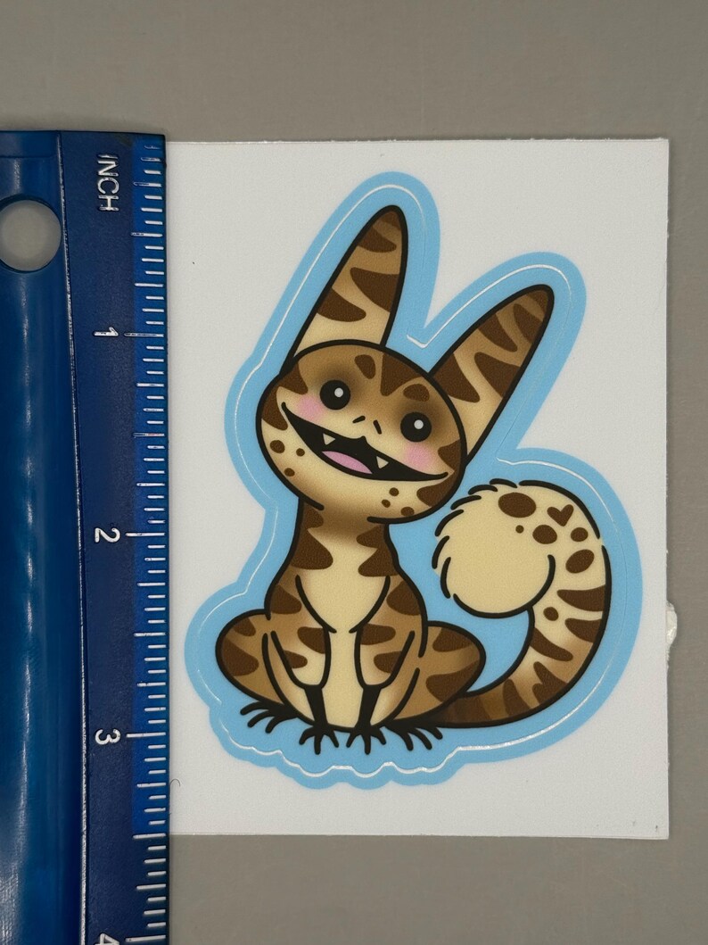 Lil’ Brown Loth Cat - Kisscut - Sticker - Etsy