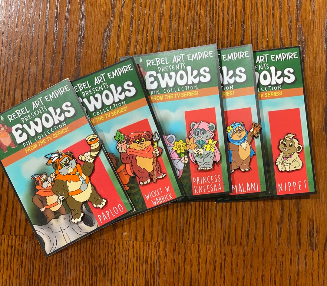 Ewok Inspired Enamel Pins Wave 1 - Etsy