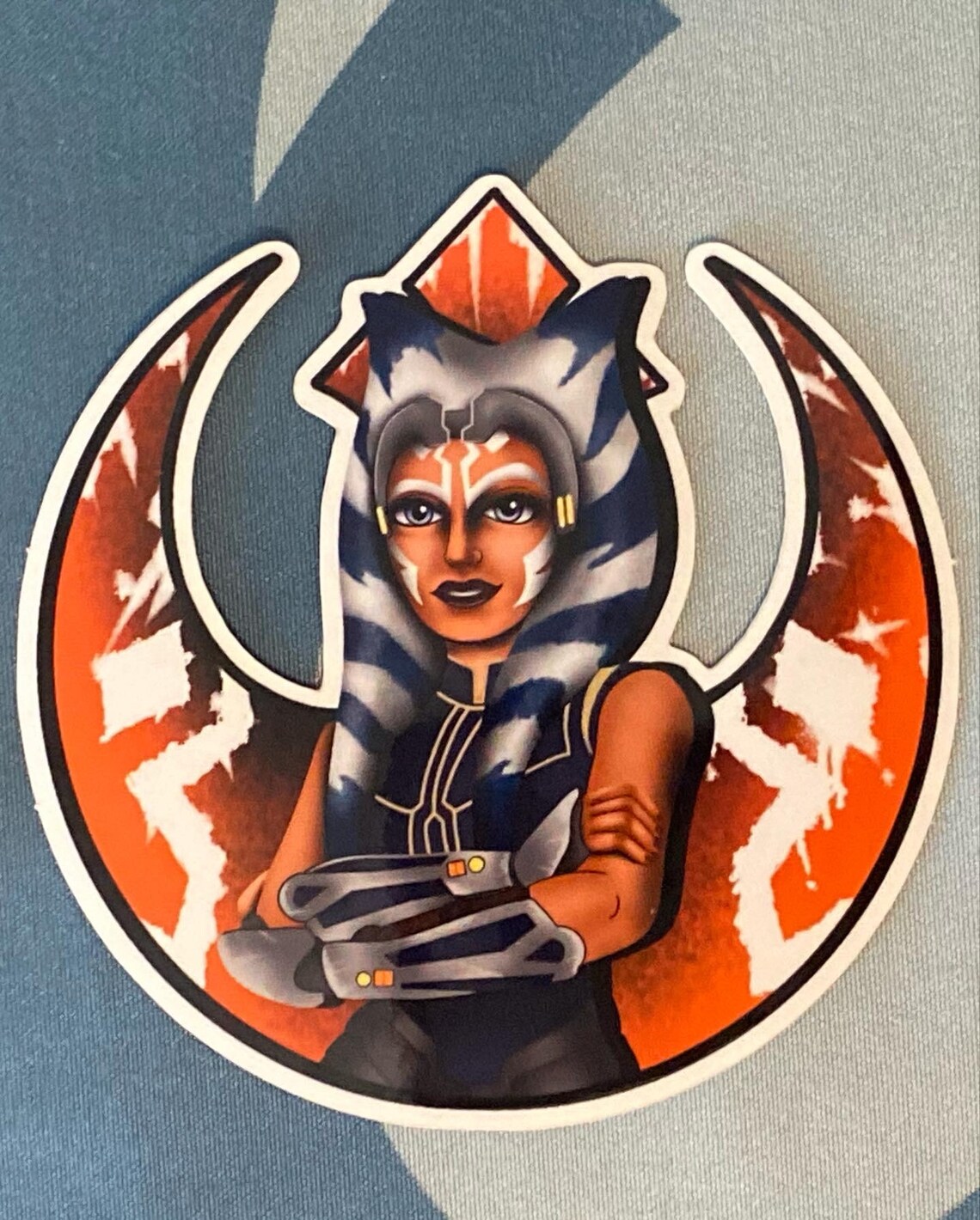 NEW Ahsoka Tano Fan Art Custom Sticker by Rebel Art Empire - Etsy