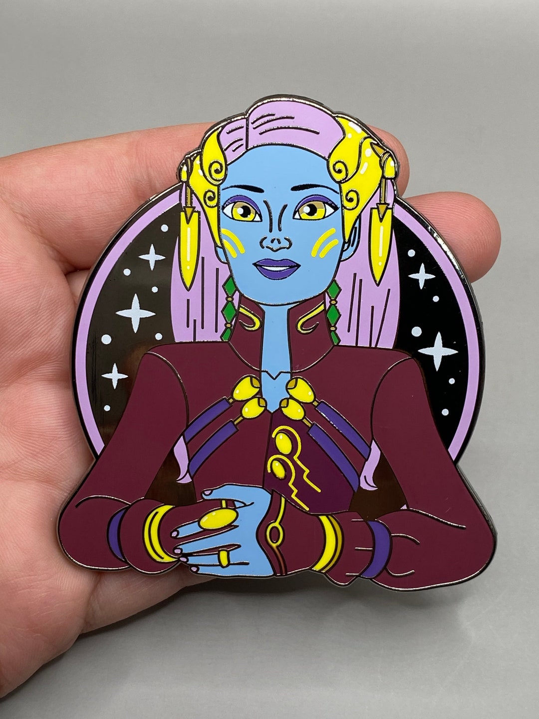 Senator Riyo Chuchi Enamel Pin by #rebelartempire - Etsy