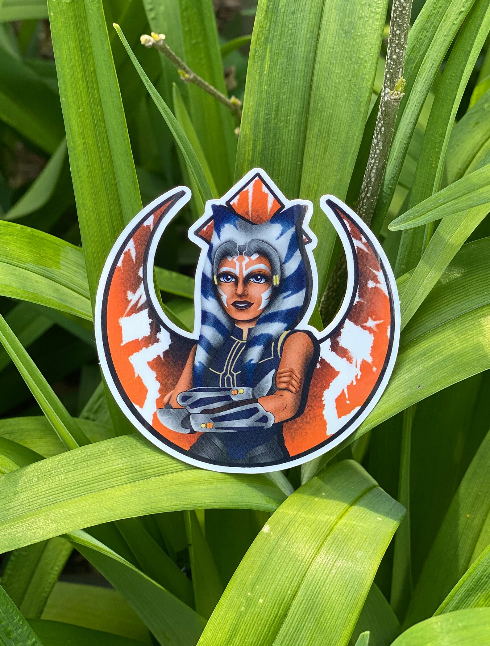 NEW Ahsoka Tano Fan Art Custom Sticker by Rebel Art Empire - Etsy