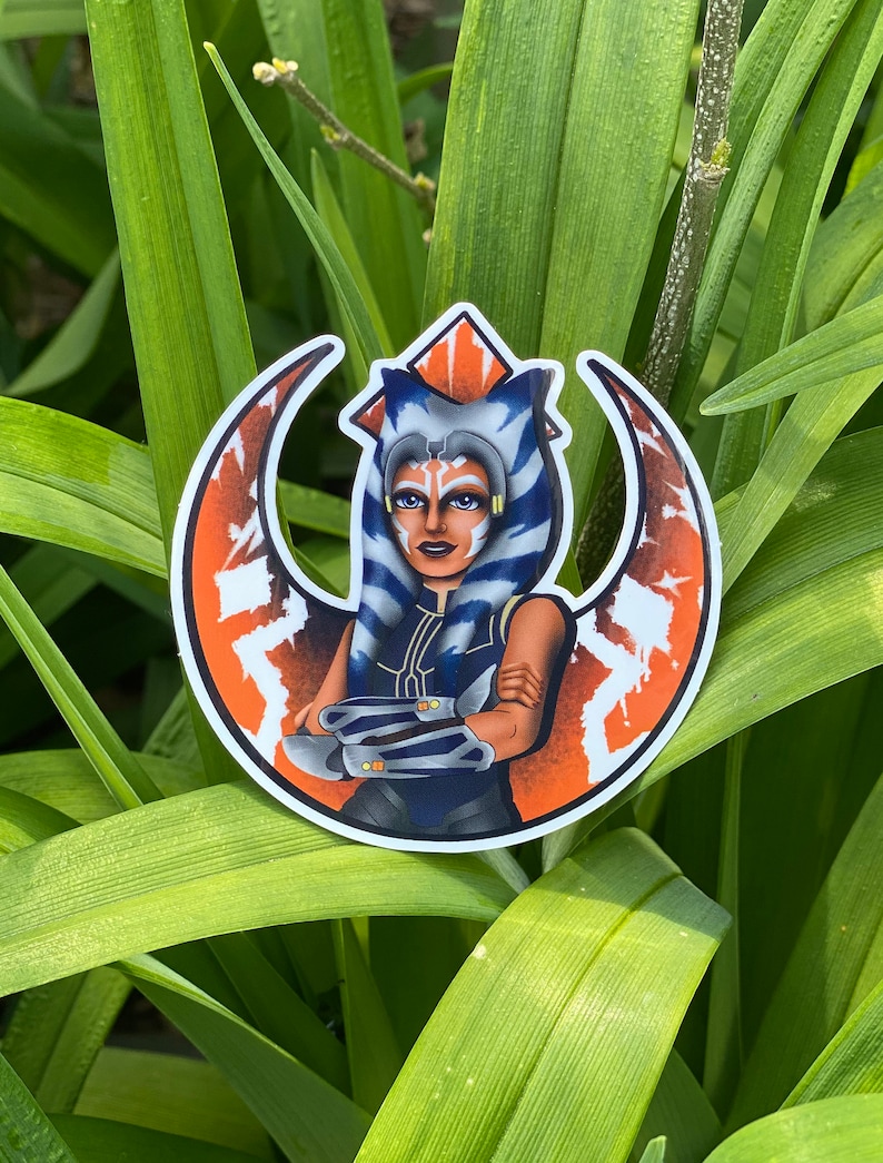 NEW Ahsoka Tano Fan Art Custom Sticker by Rebel Art Empire - Etsy